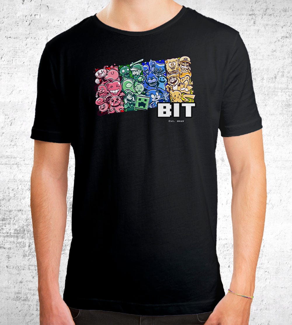 TetraBit Anniversary T-Shirt - Dark - LIMITED EDITION - Pixel Empire