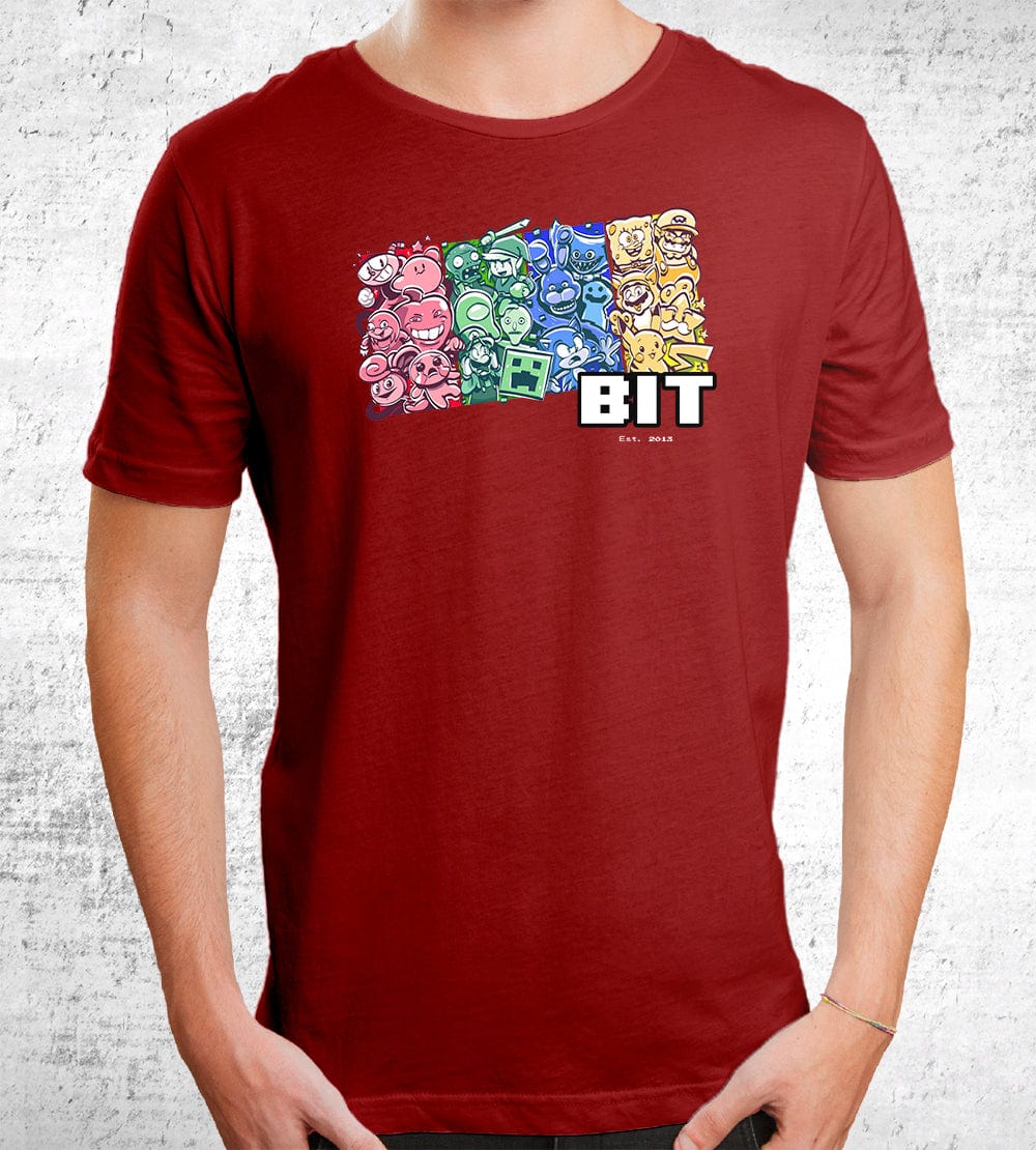 TetraBit Anniversary T-Shirt - Dark - LIMITED EDITION - Pixel Empire