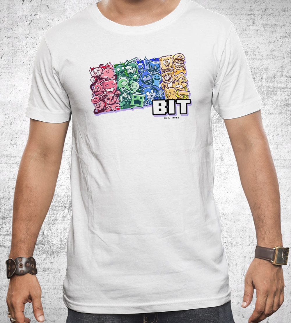 TetraBit Anniversary T-Shirt - Bright - LIMITED EDITION - Pixel Empire