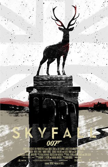 James Bond Posters Skyfall