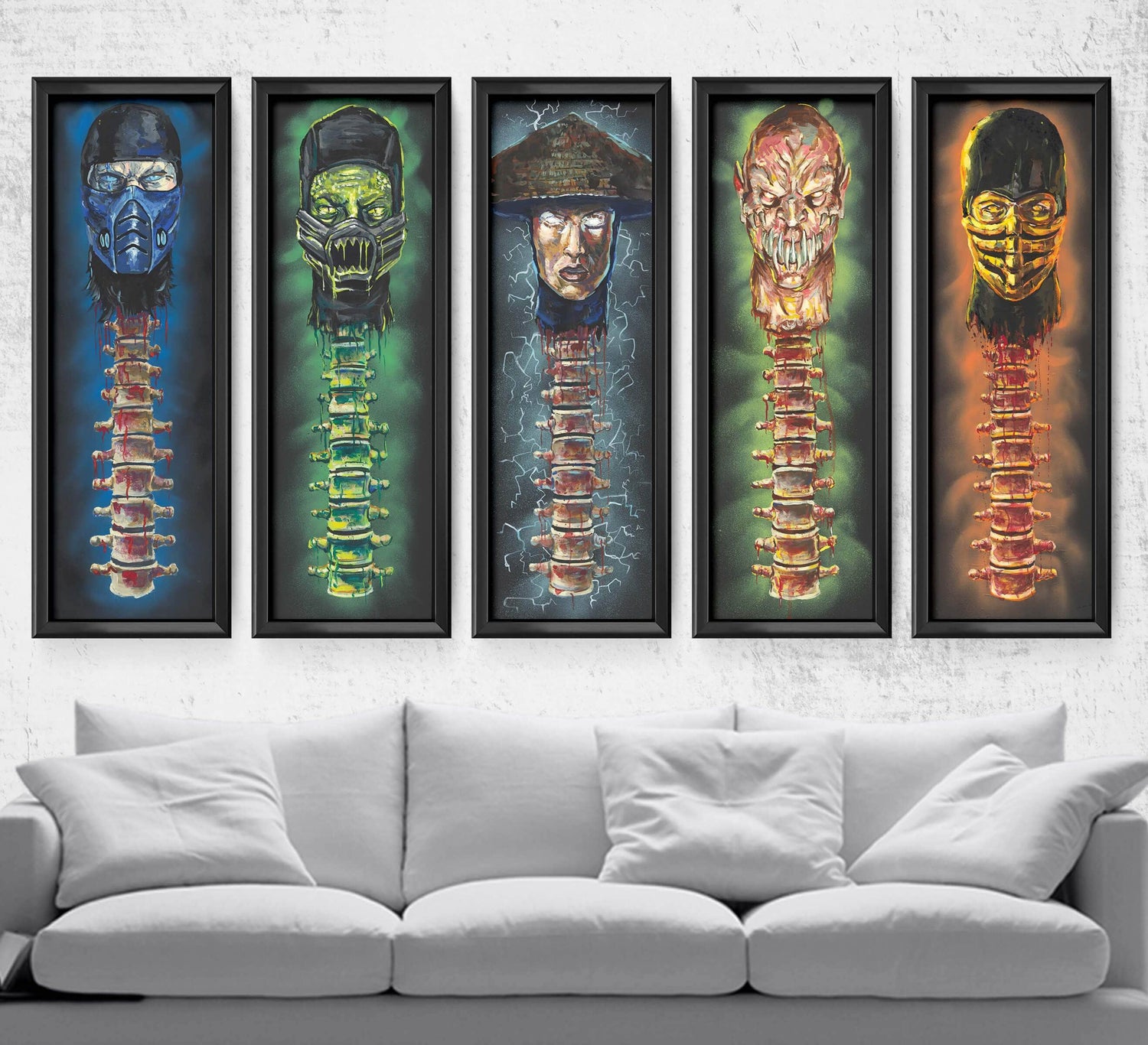 Spine Fatality Set - 11.75x36 - Pixel Empire